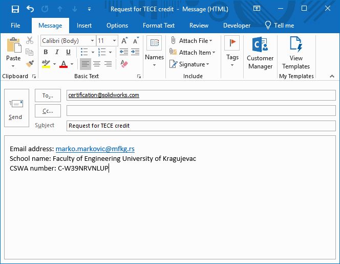 SolidWorks EDU sertifikacija | SOLFINS